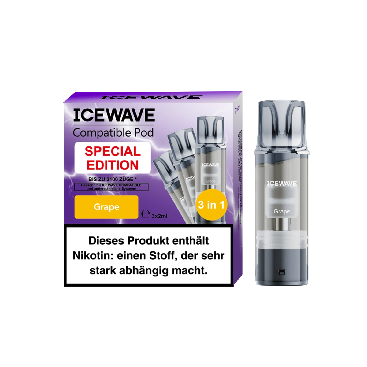 ICEWAVE Compatible Pod - Grape Special Edition